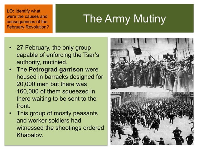 The February Revolution | PPTX | War and Conflicts