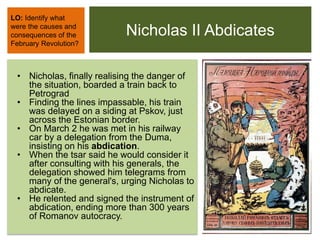 The February Revolution | PPTX