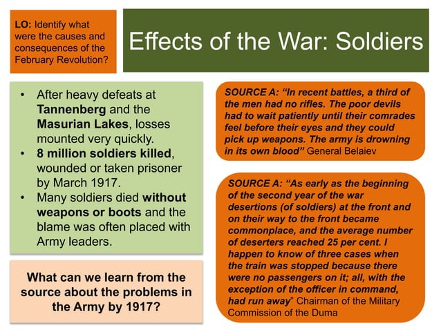 The February Revolution | PPTX | War and Conflicts