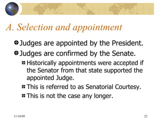 The Federal Court System | PPT