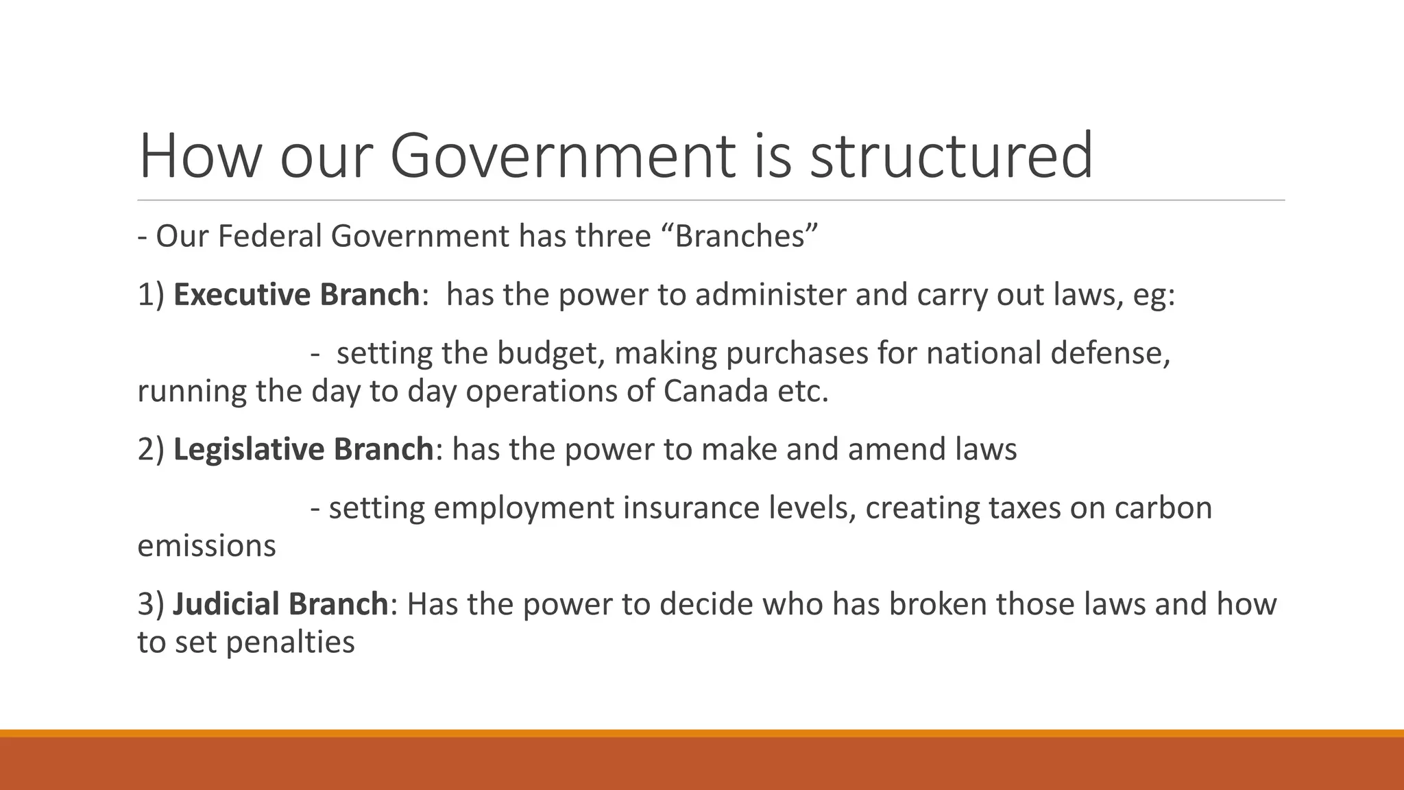 The federal government | PPT