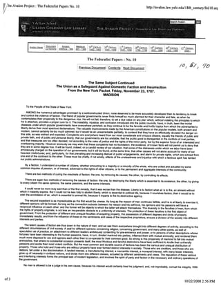 The federalist papers_10_51_70 | PDF | Civic affairs | Politics