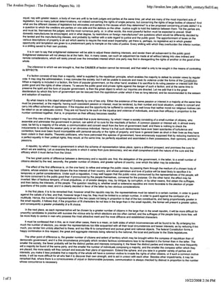 The federalist papers_10_51_70 | PDF | Civic affairs | Politics