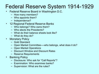 The federal reserve act 1913 and world war i | PPT