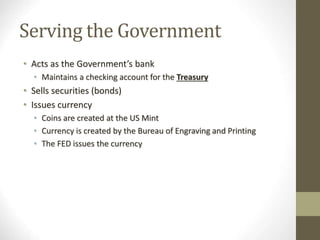The Federal Reserve and Monetary Policy.ppt