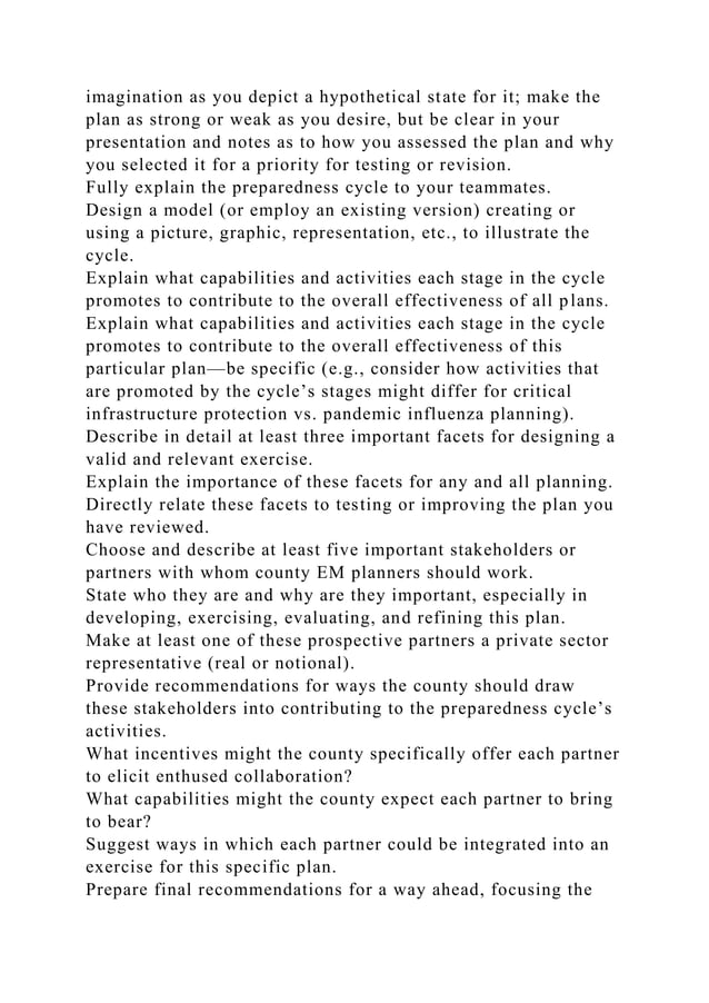 The Federal Response to Hurricane Katrina Lessons Learned (F.docx