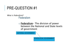Indian Constitution - The Federal System of India | PPT