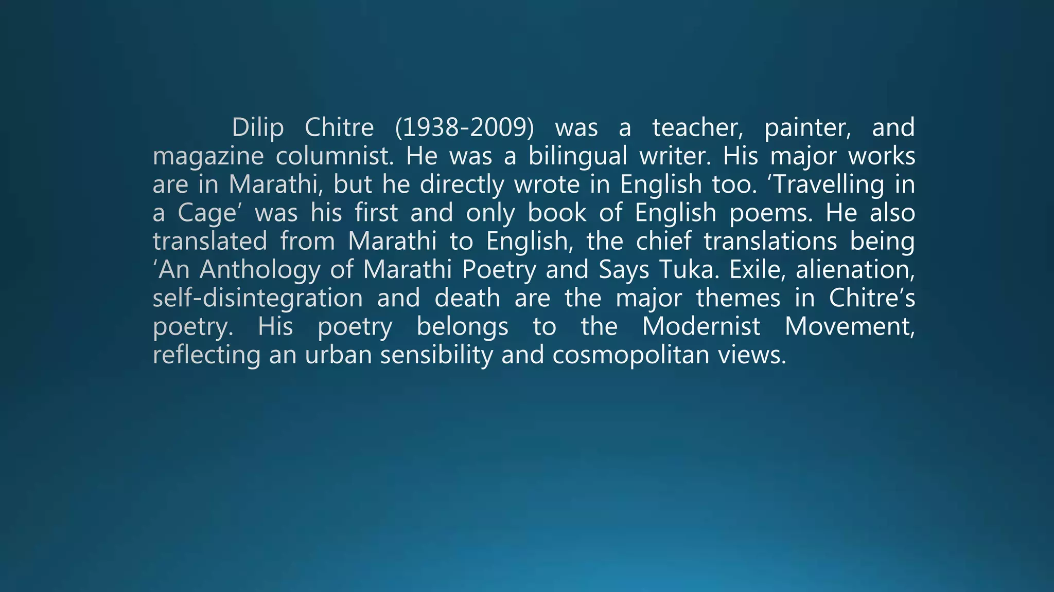 The Felling of the Banyan Tree English Poem Summary. | PPTX