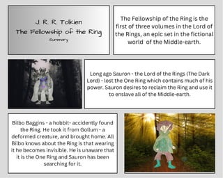 The Fellowship of the Ring Summary.pdf | Fantasy | Genres