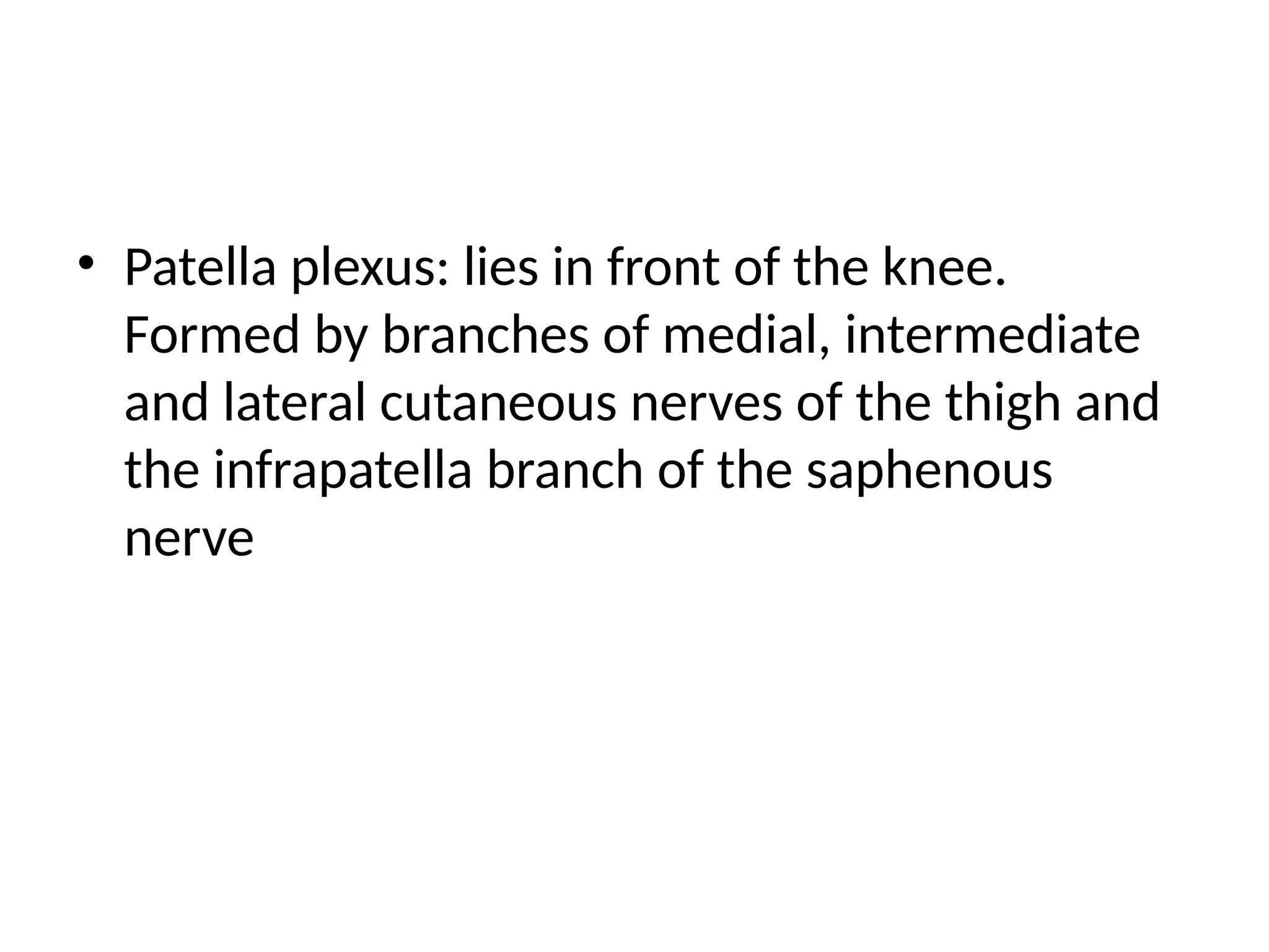 The femoral region including anterior and middle thigh | PPTX