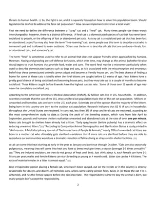 The Feral Cat Population Explosion - December 2010 | DOC