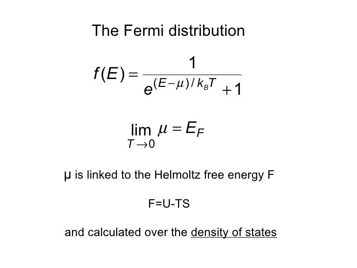 The Fermi Level 1