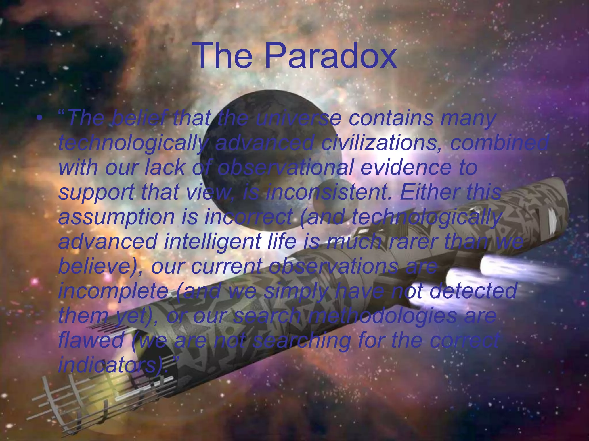 The Fermi Paradox.ppt
