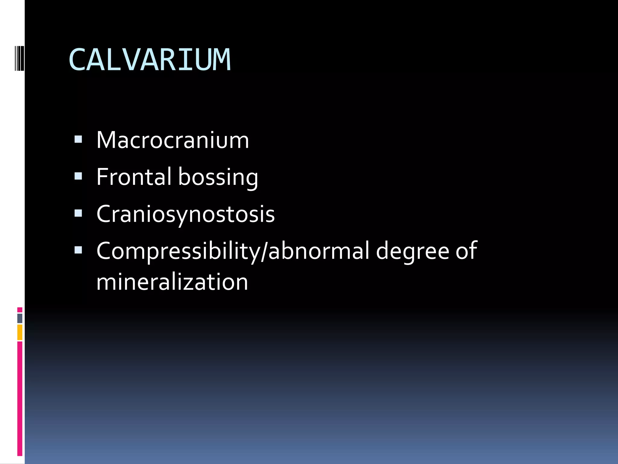 The fetal musculoskeletal system | PPTX