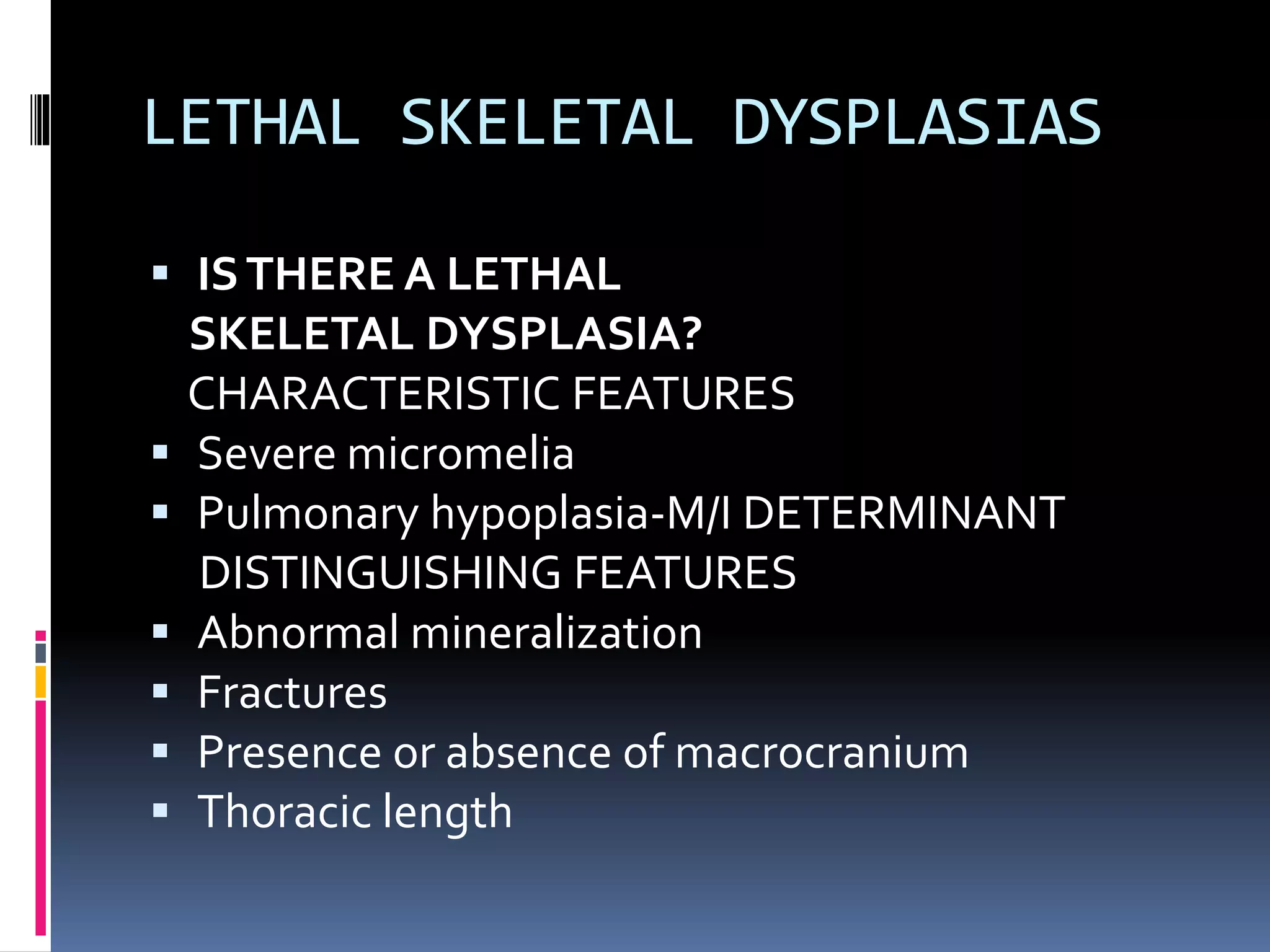 The fetal musculoskeletal system | PPTX