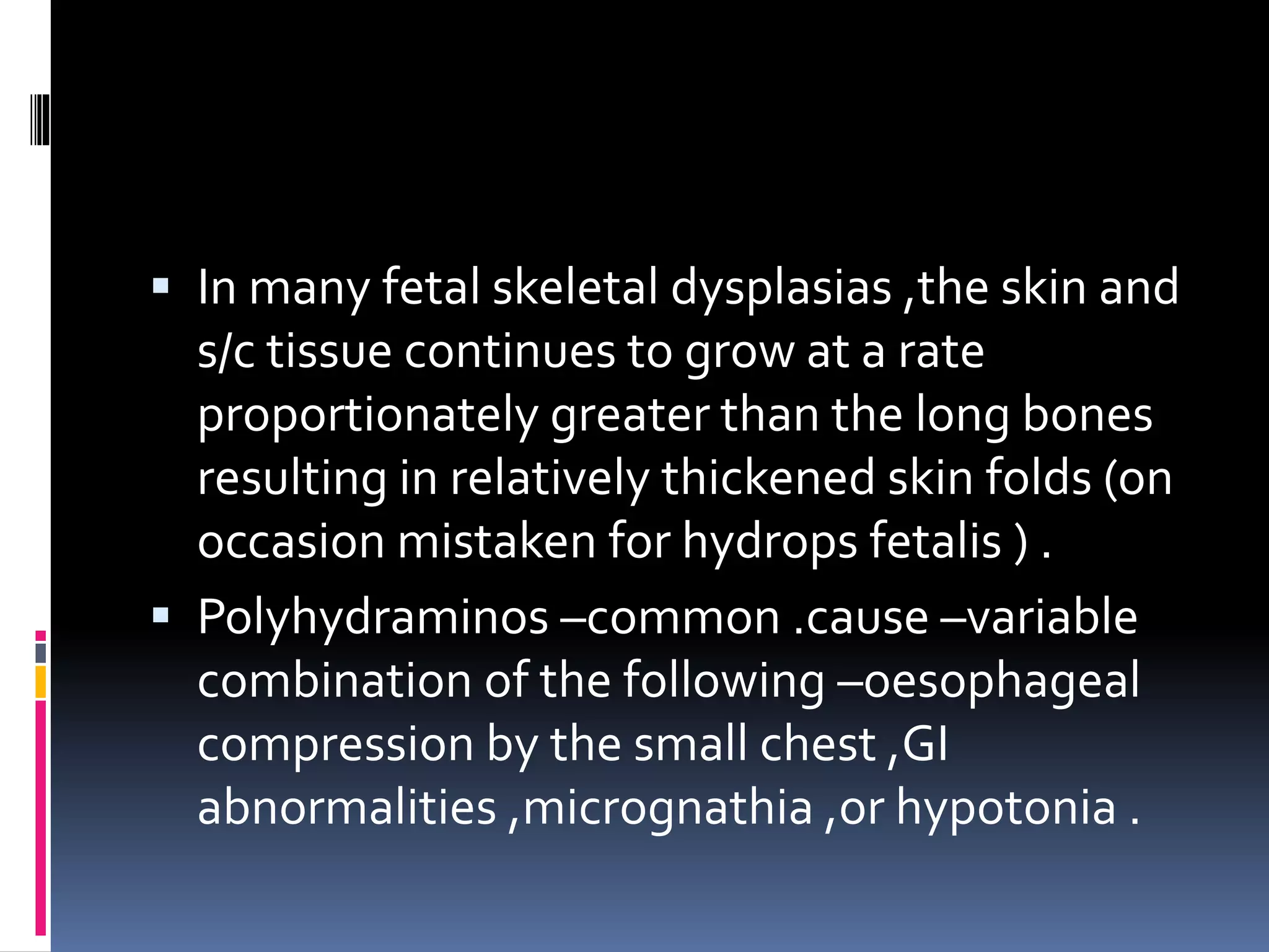 The fetal musculoskeletal system | PPTX