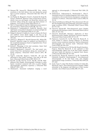 The fetal venous system part i | PDF