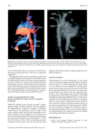 The fetal venous system part i | PDF