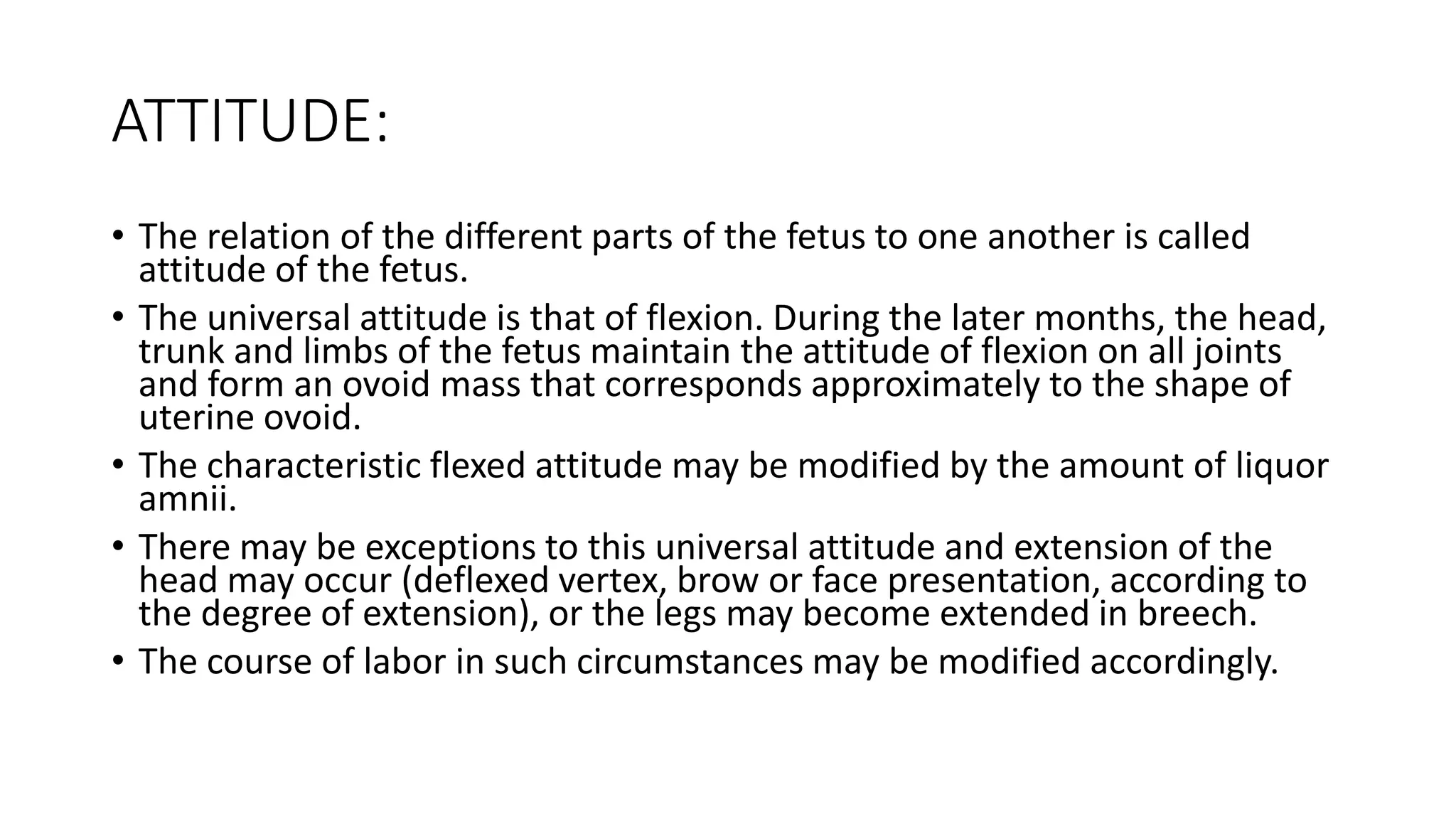 The fetus in-utero ppt | PPTX