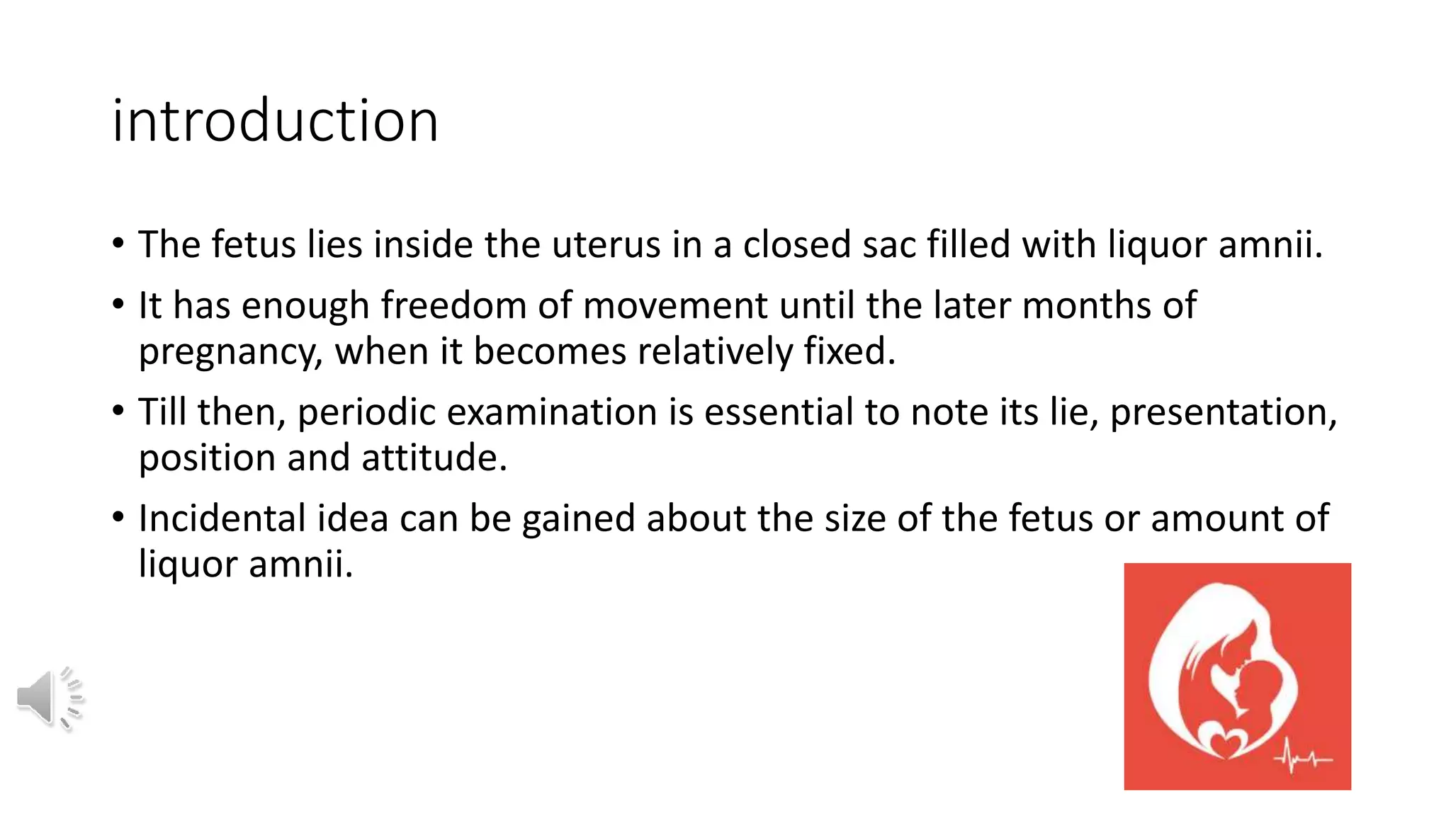 The fetus in-utero ppt | PPTX