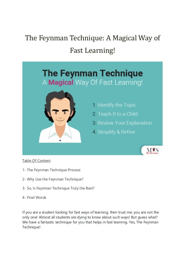 The Feynman Technique.pdf