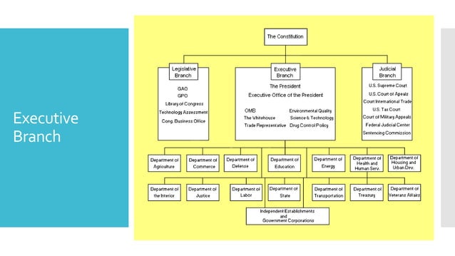 The fifteen executive departments | PPT