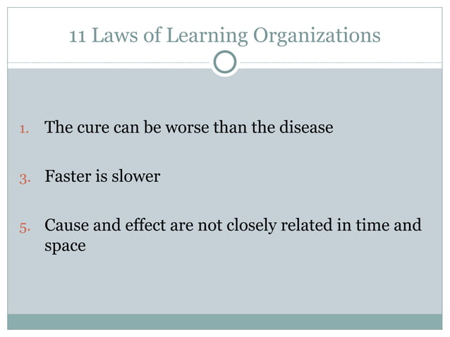 The fifth discipline handout | PPT