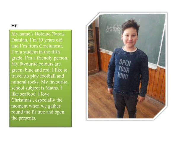 The fifth grade presentation | PPT