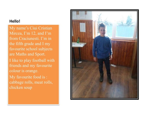 The fifth grade presentation | PPT