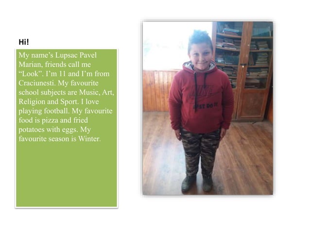 The fifth grade presentation | PPT