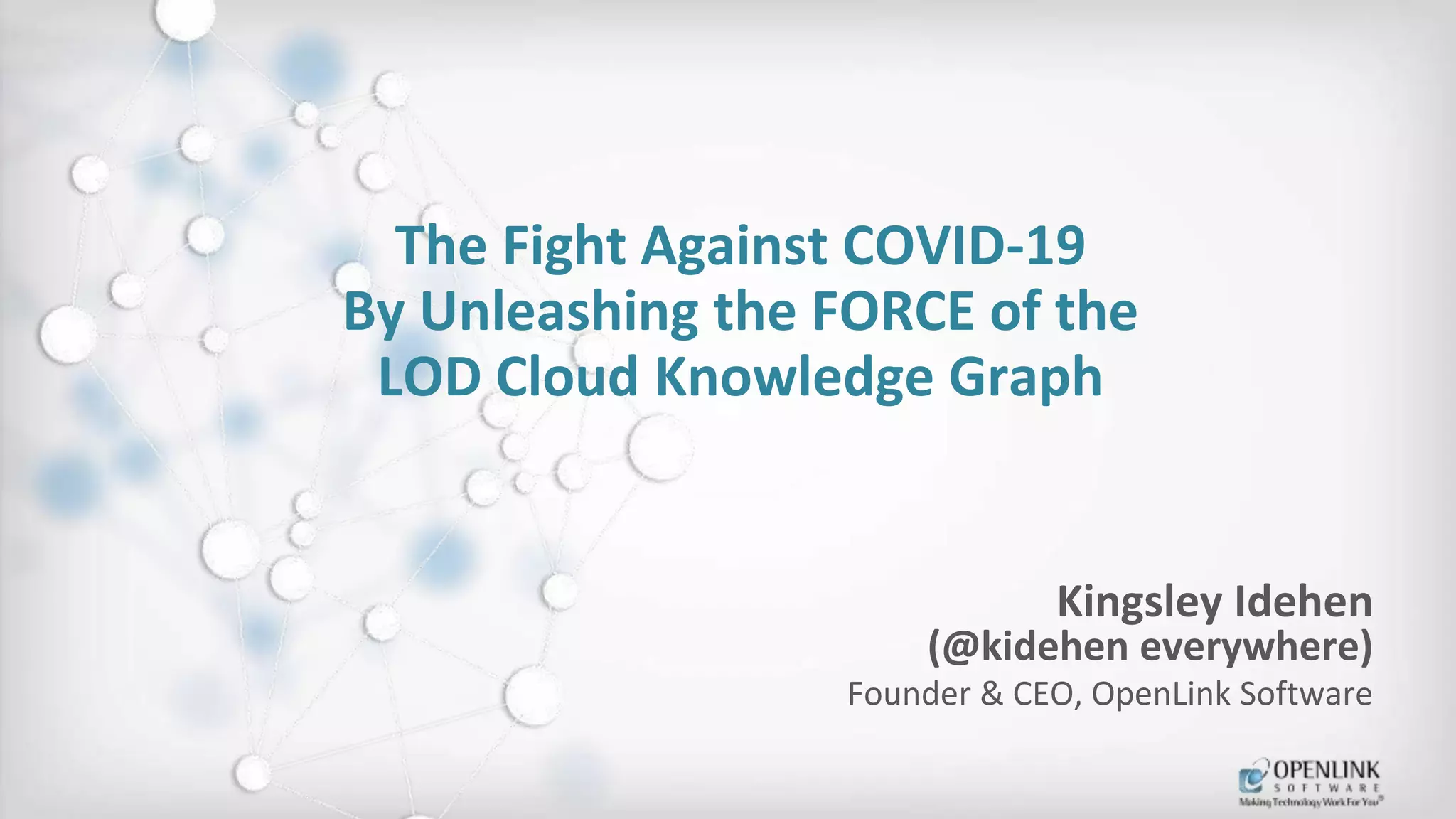 LOD Cloud Knowledge Graph vs COVID-19 | PPTX