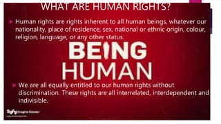 The fight for our human rights | PPTX