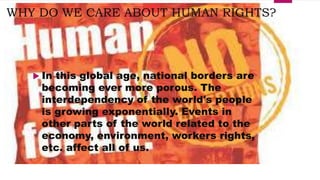 The fight for our human rights | PPTX