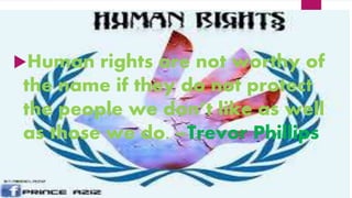 The fight for our human rights | PPTX