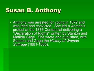 The fight for women’s rights | PPT