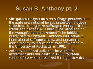 The fight for women’s rights | PPT