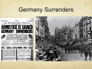 End of WWI | PPTX