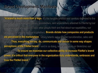 The FileNet Brand Story | PPT
