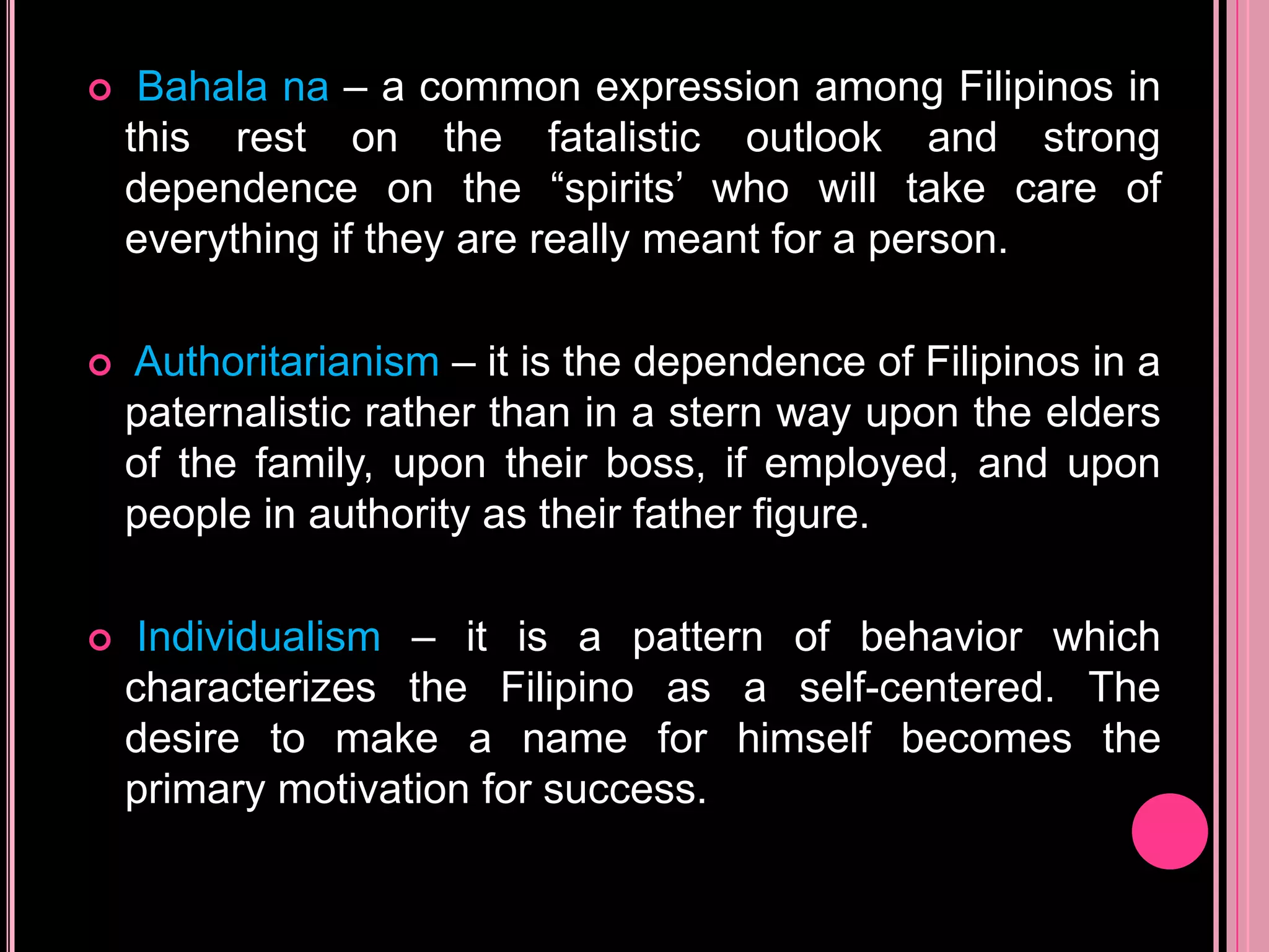 society and culture_ the filipino values and culture | PPTX