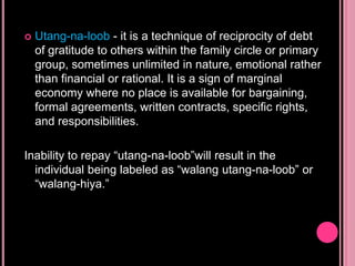 society and culture_ the filipino values and culture | PPTX