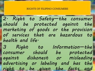 The Filipino Consumer | PPTX