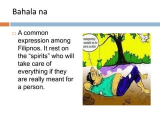 The filipino cultural values | PPTX