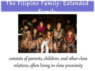 Filipino Extended Family