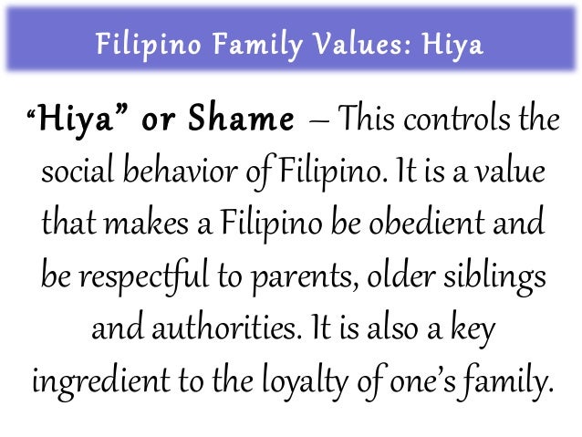 THE FILIPINO FAMILY - ANNE