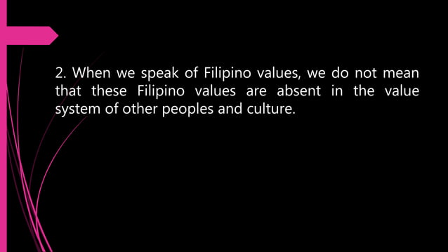 The filipino values | PPTX
