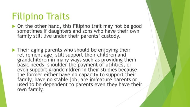 The Filipino Way. A description of Filipino Moral Characters | PPTX