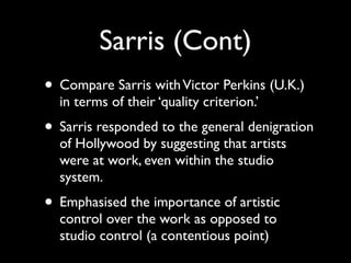 The film artist | KEY