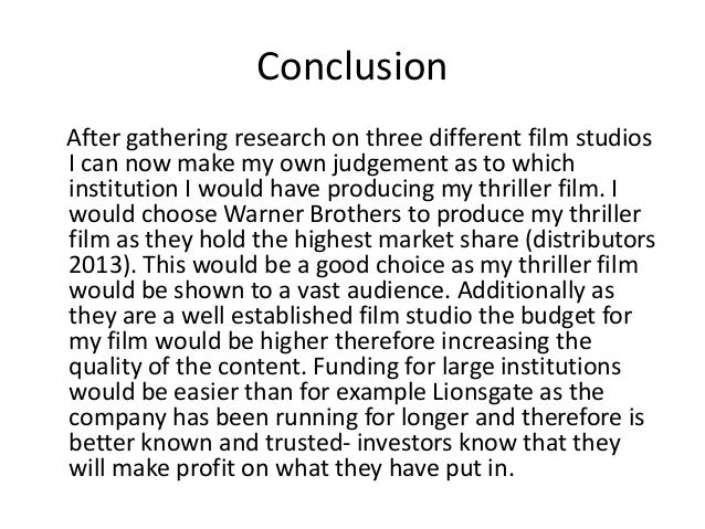 The film industry slideshare