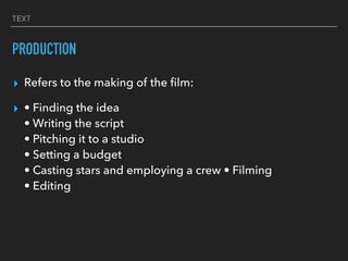 The Film Industry Introduction | PDF