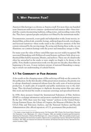 The Film Preservation Guide | PDF